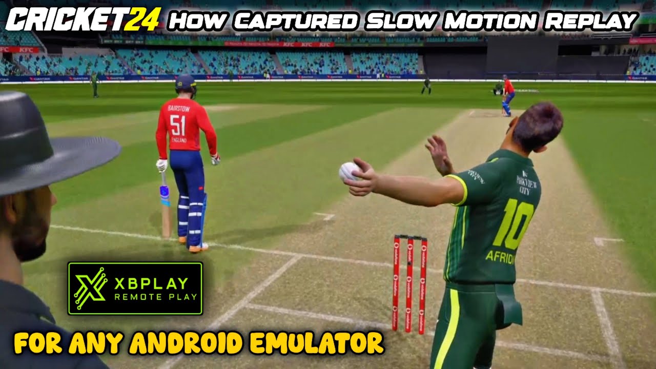 How Capture Cricket 24 Super Slow Motion Replay In Mobile | Cricket 24 ...