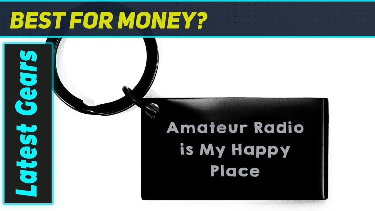 Amateur Radio Keychain: The Perfect Gift for Every Ham Radio Enthusiast ...
