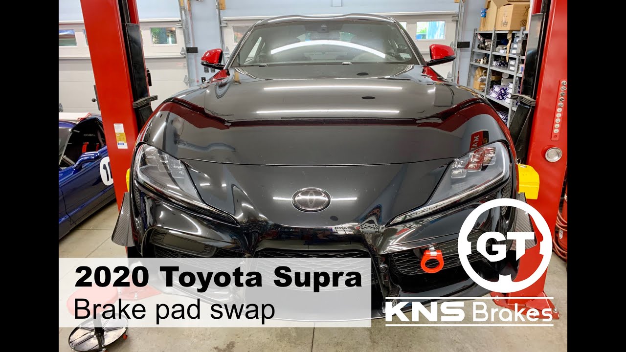 2020 Toyota Supra Brake Pad Swap - - Supra Easy! - YouTube