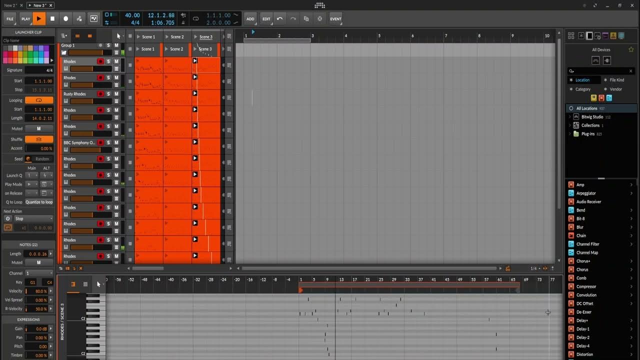Bitwig Tutorial - Quick Polyrhythmic Loops - YouTube