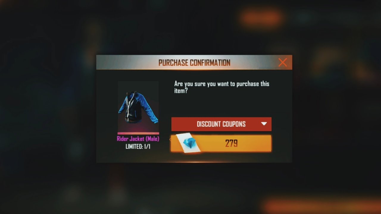 BLUE RIDER JACKET 💙 ||GARENA FREE FIRE|| - YouTube