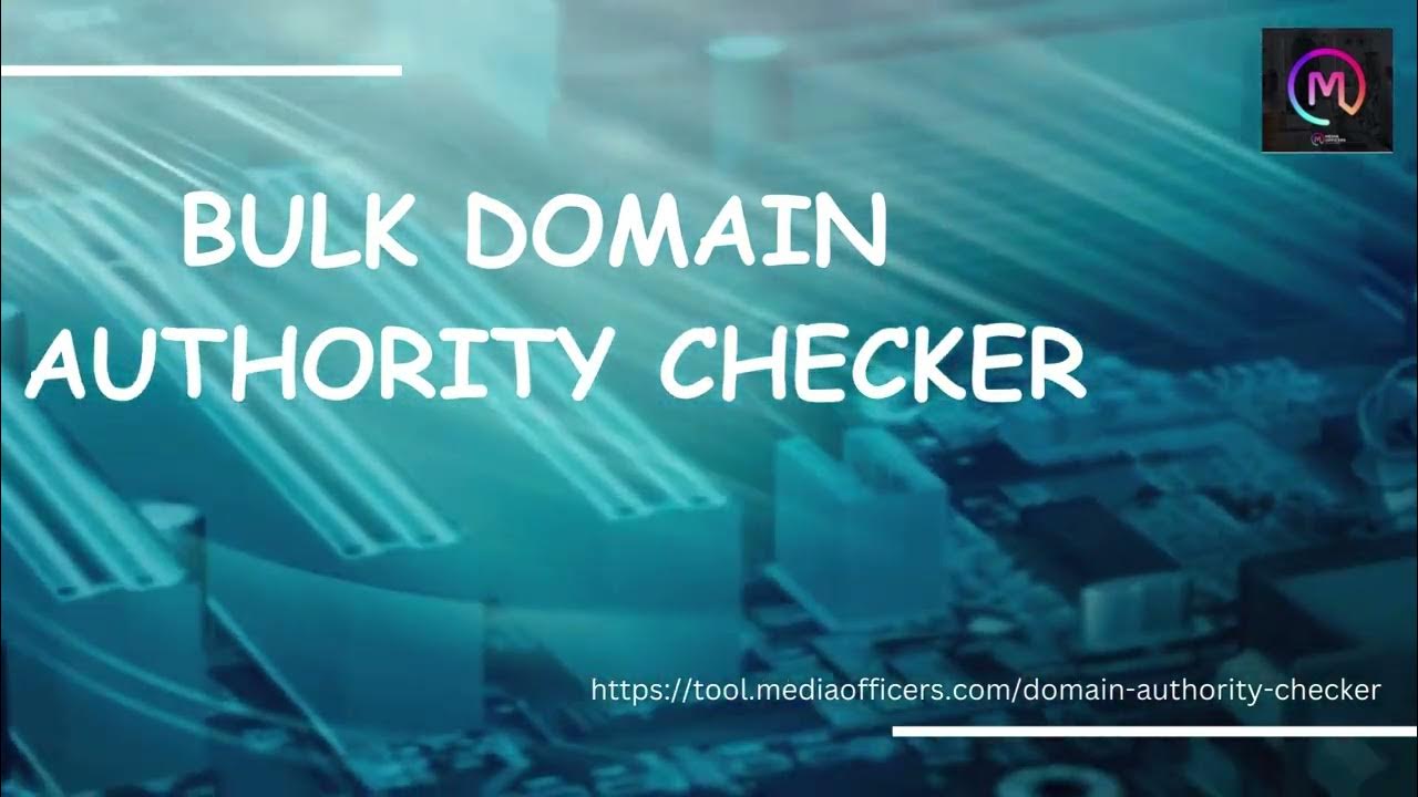 BULK DOMAIN AUTHORITY CHECKER - YouTube