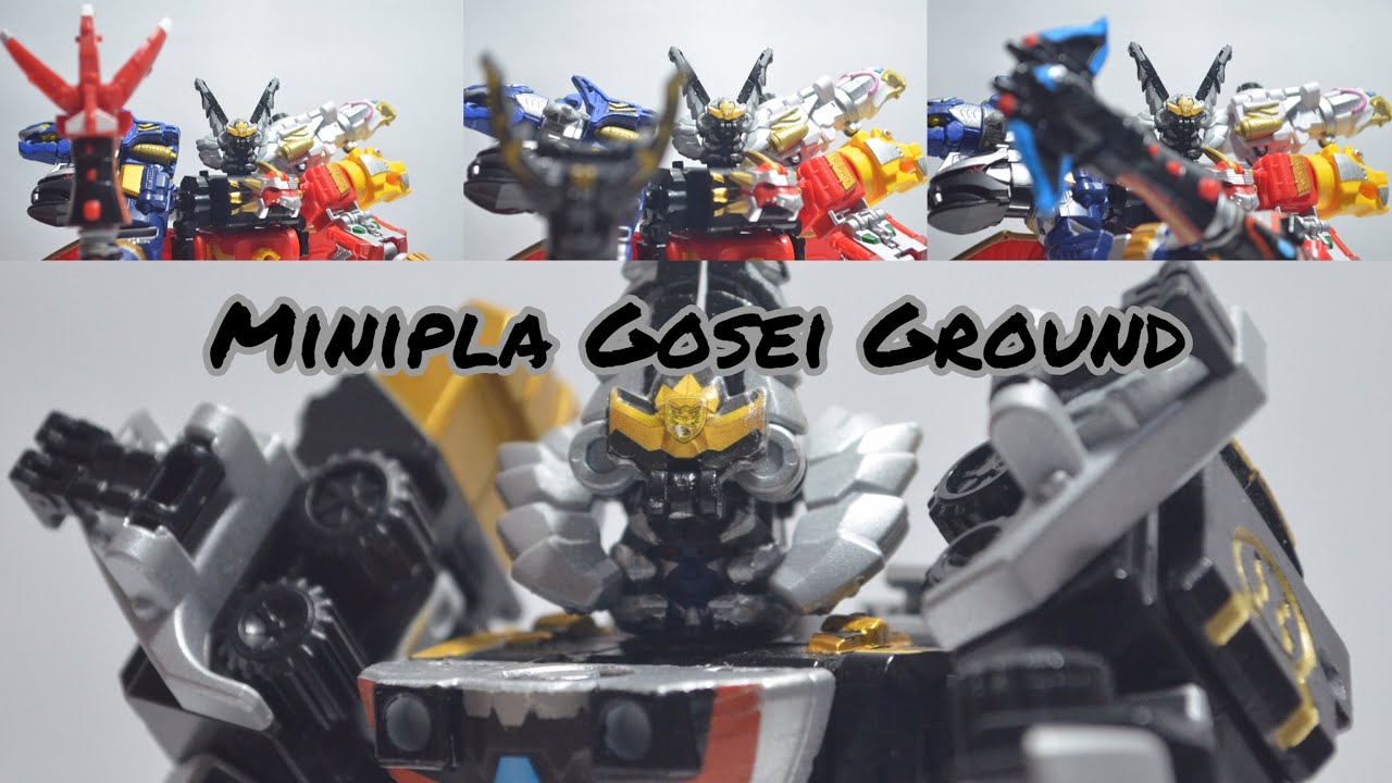 Review Minipla Gosei Ground Super Sentai Goseiger Power Ranger ...