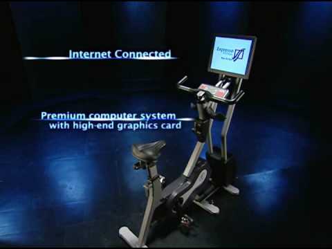 Expresso Fitness Virtual Reality Cardio Bike - YouTube