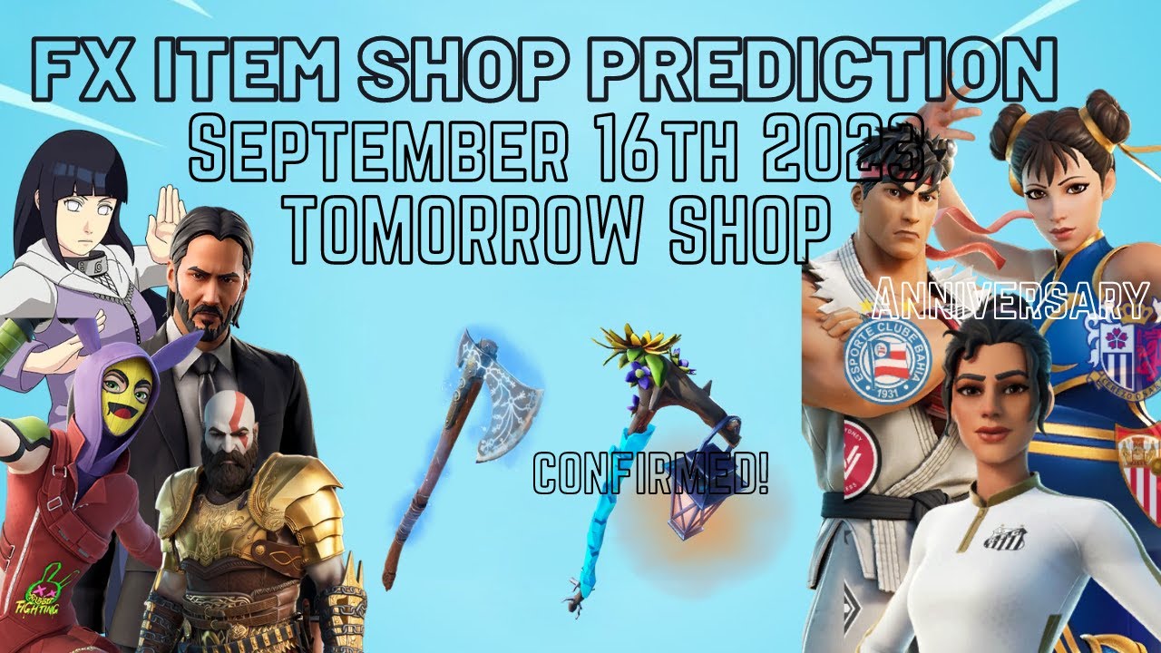 September 16th 2023 Fortnite Item Shop CONFIRMED/ Fortnite Early Item ...