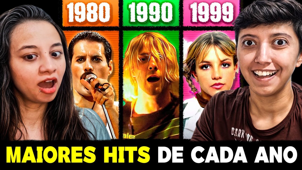 React Top 5 Biggest Hits of Each Year! (1980 - 1999) | YouQuiz Music ...