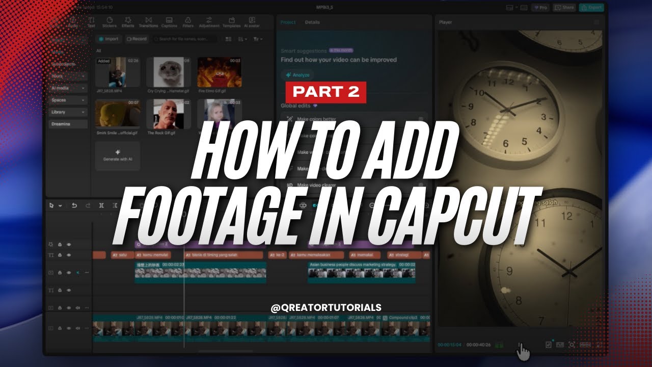 Cara Mencari & Menggunakan Stock Footage Gratis di CapCut (Fitur ...