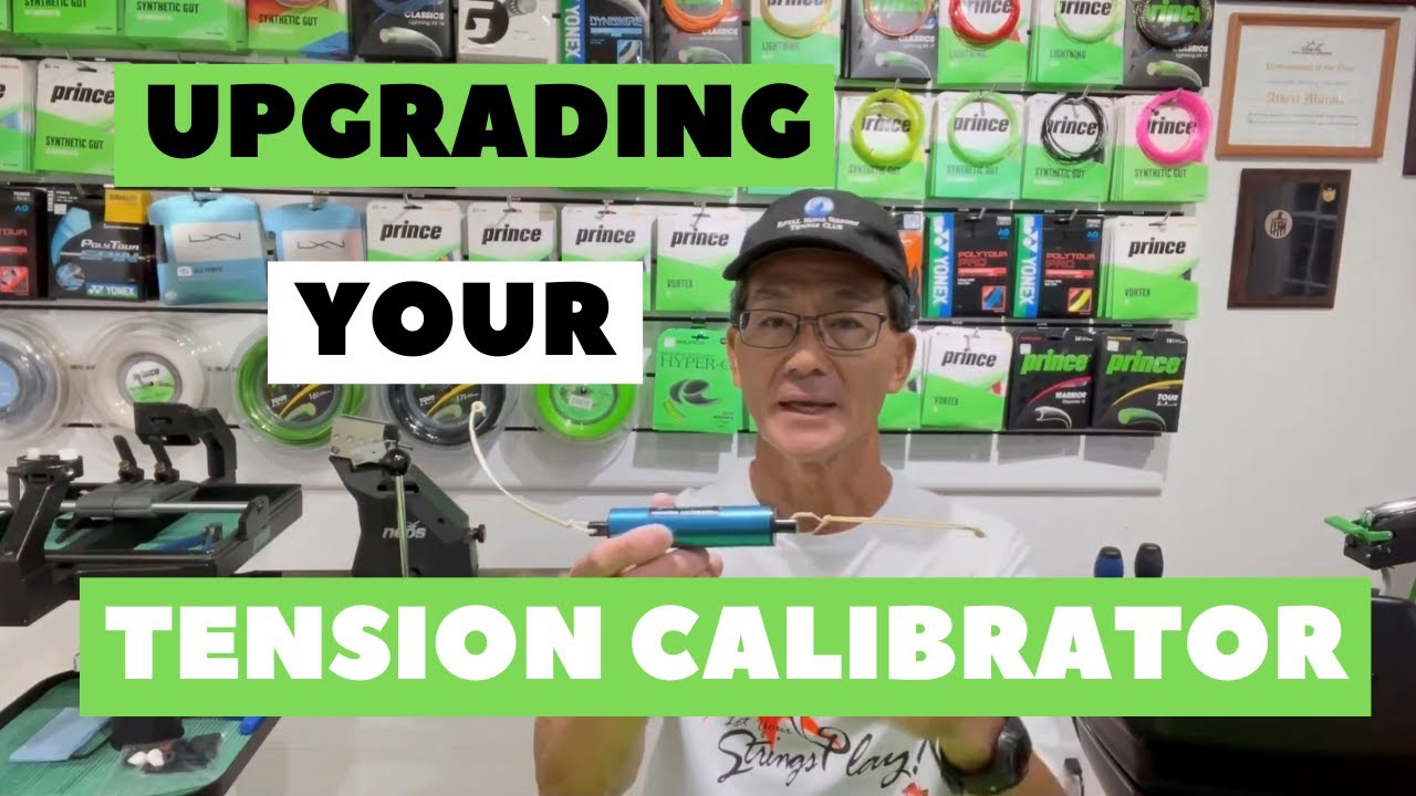 Racquet Stringing [Upgrading Your Tension Calibrator] - YouTube