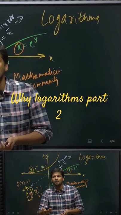 why logarithms ? part 2 - YouTube