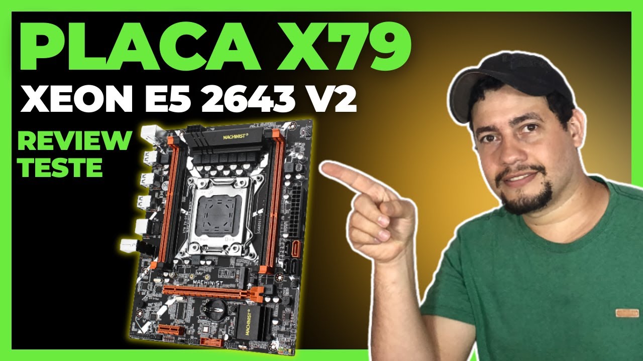 PLACA MÃE X79 Z9-D7 PRO, XEON E5 2643 V2, REVIEW E TESTE - YouTube