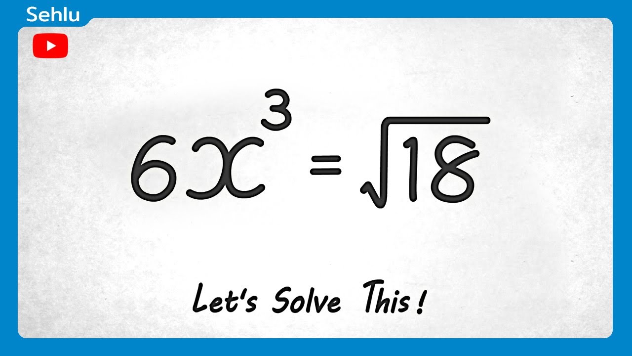 Nice Algebra Problem, Simplify for x | #mentalmath #algebratricks - YouTube
