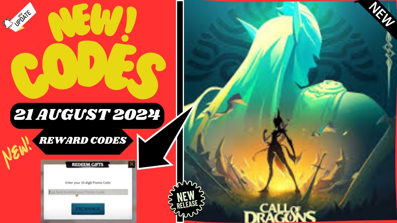 ⚠️21-AUGUST!🎁CODES💥CALL OF DRAGONS CODES 2024 -CALL OF DRAGONS CODES -CALL OF DRAGONS PROMO CODE ...