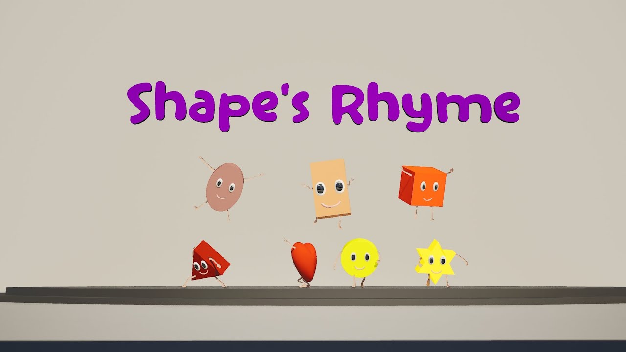 Fun Shape Song for Kids | Learn Shapes with BirajBuzz - YouTube