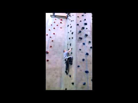 Jaden wall climbing - YouTube