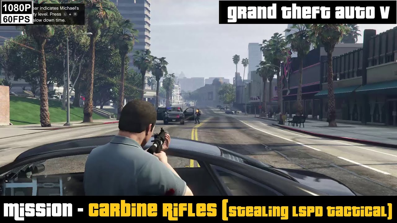 GTA 5 - Mission "Carbine Rifles LSPD Tactical Unit" Walkthrough [Grand ...