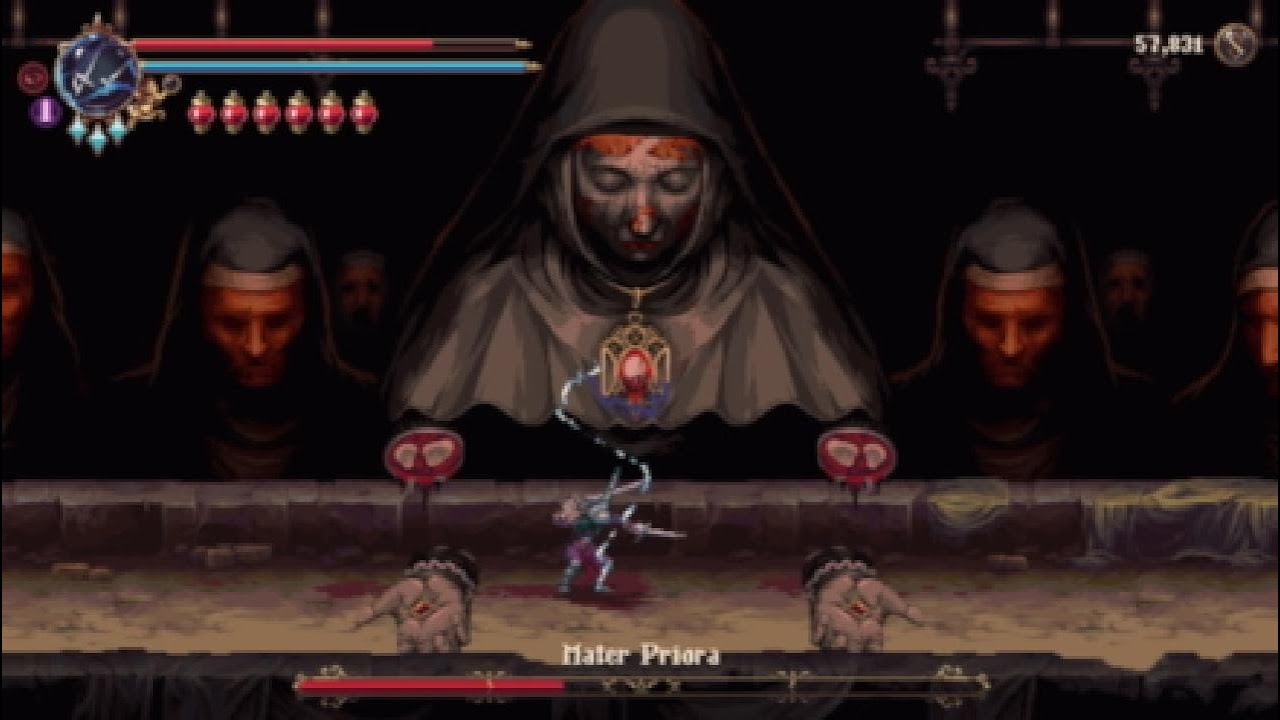 Blasphemous 2 : Mea Culpa DLC Mater Priora Boss - YouTube