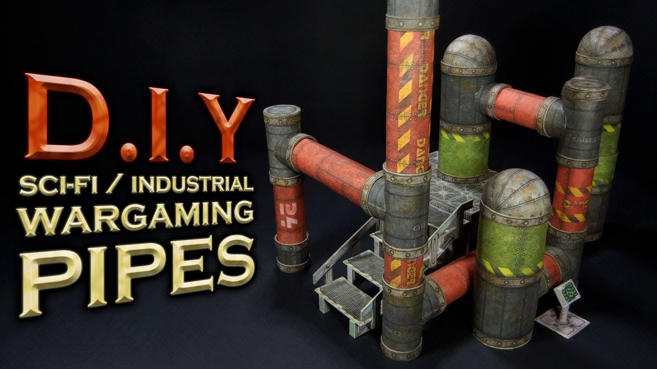 Episode 98: Pipe Terrain (for wargames and RPGs) - YouTube