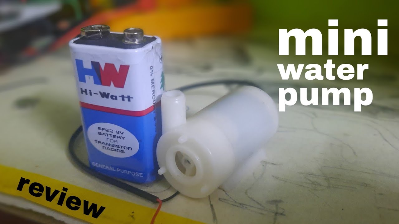 Mini Submersible Water Pump Motor One Outlet Nozzle DC 3-6v sk__07 ...
