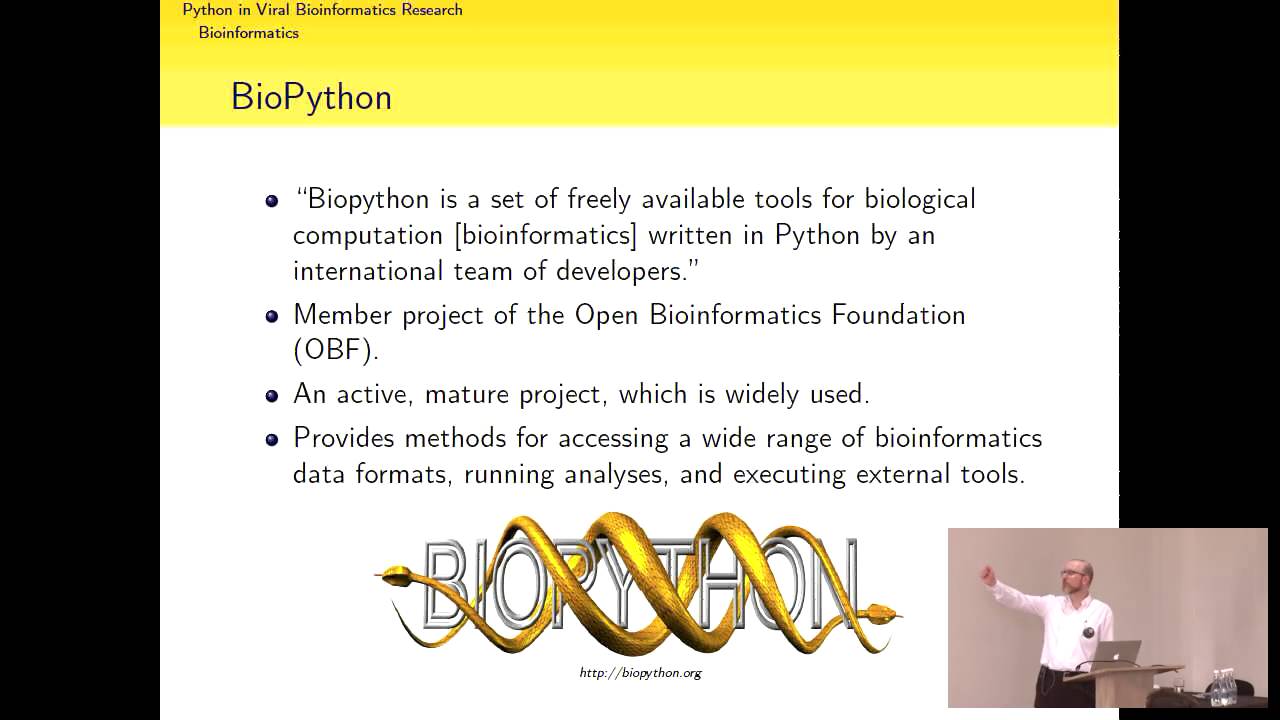 Python In Viral Bioinformatics Research Youtube