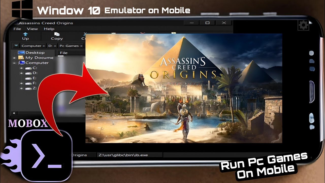Pc Games Run on Android Mobile in Mobox Emulator Test Assassins Creed ...