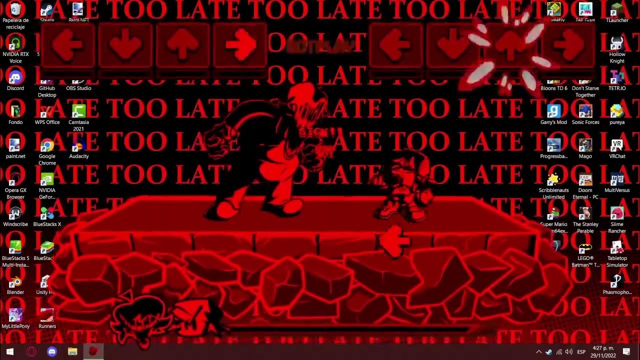 FNF Mario's Madness V2 - Paranoia V1 Gameplay Snippet - YouTube