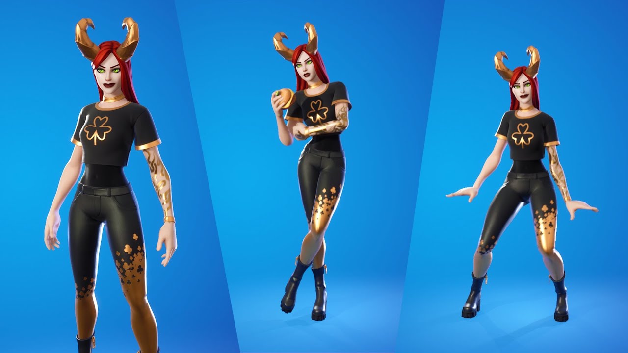 TOUGH LUCK HAZE Skin Showcasing Popular Emotes & Dances - Fortnite ...