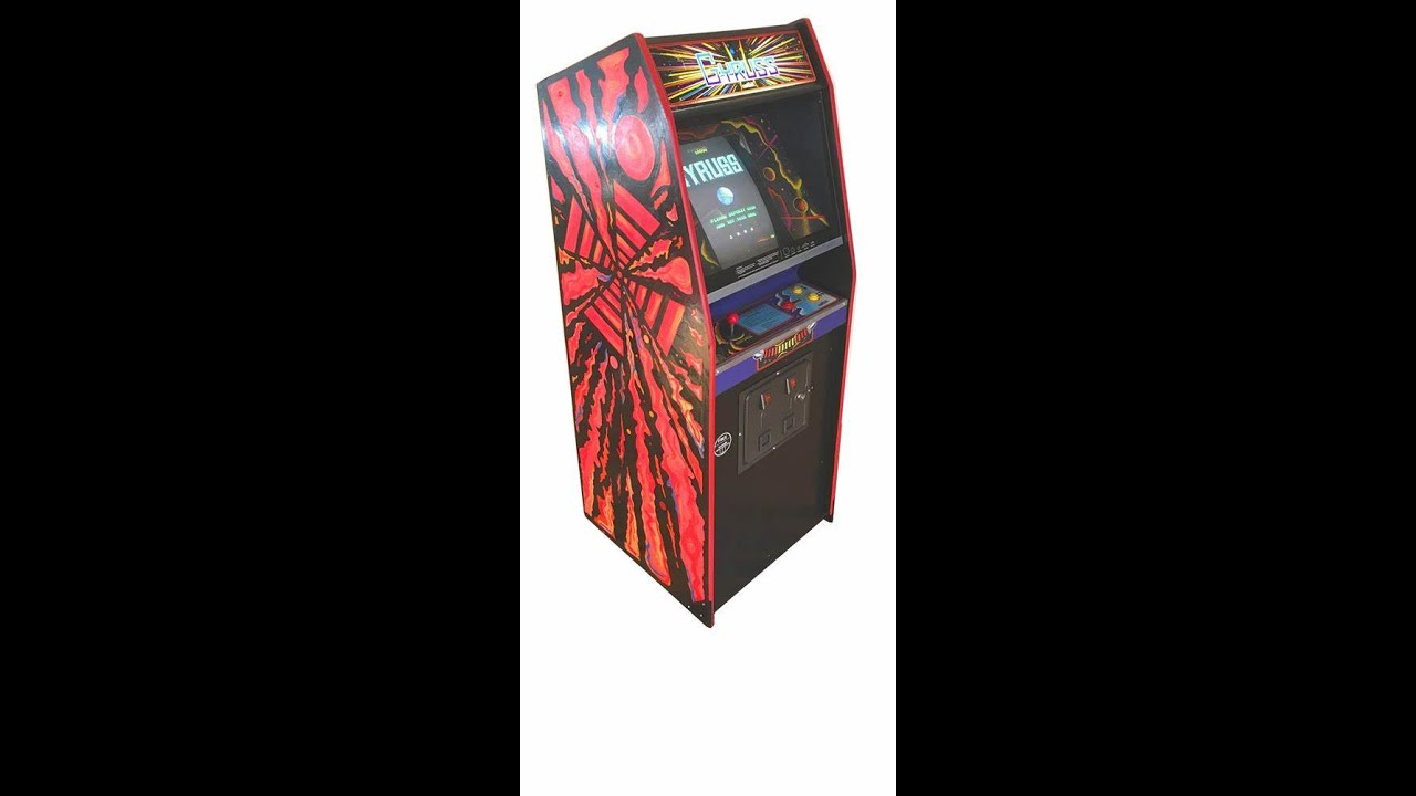 Gyruss konami Mame Arcade Review - YouTube