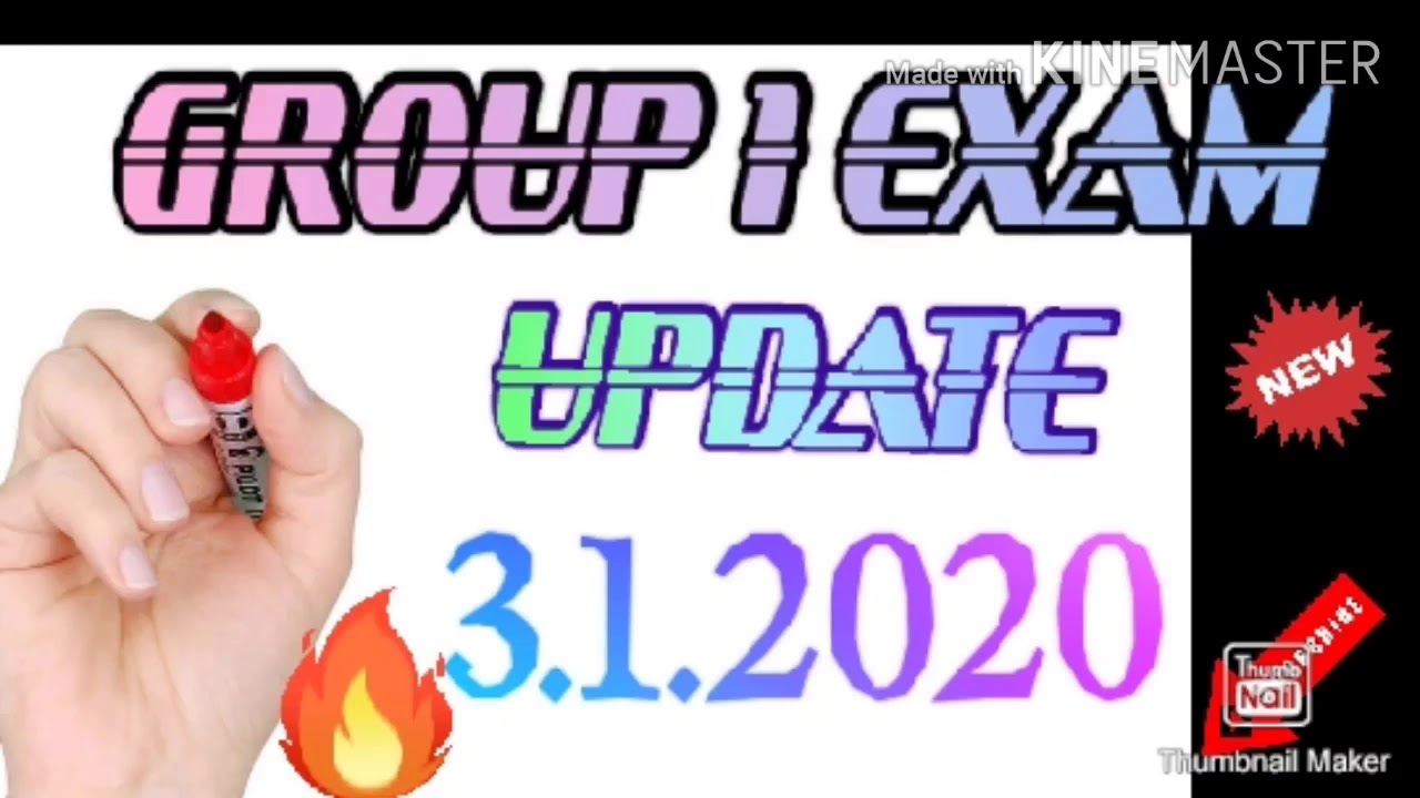 TNPSC GROUP 1 EXAM UPDATE - YouTube