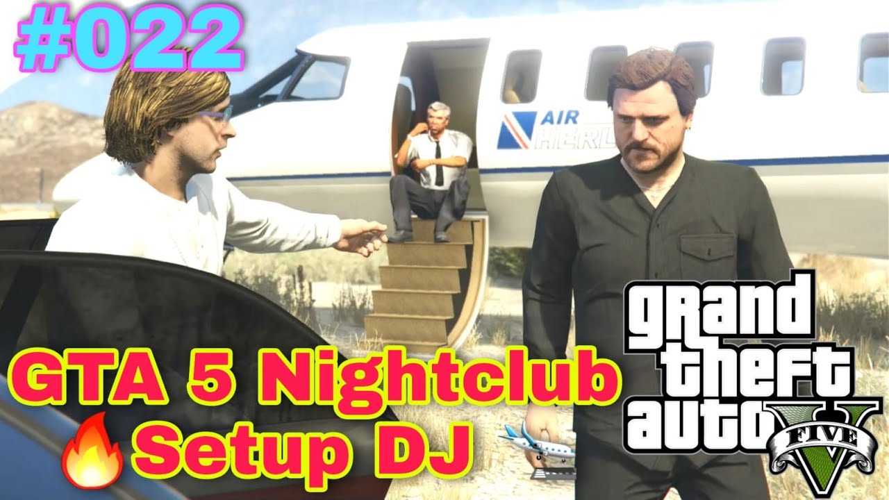 GTA 5 Nightclub Dj I Solomun Setup Nightclub I Ashif Is Live - YouTube