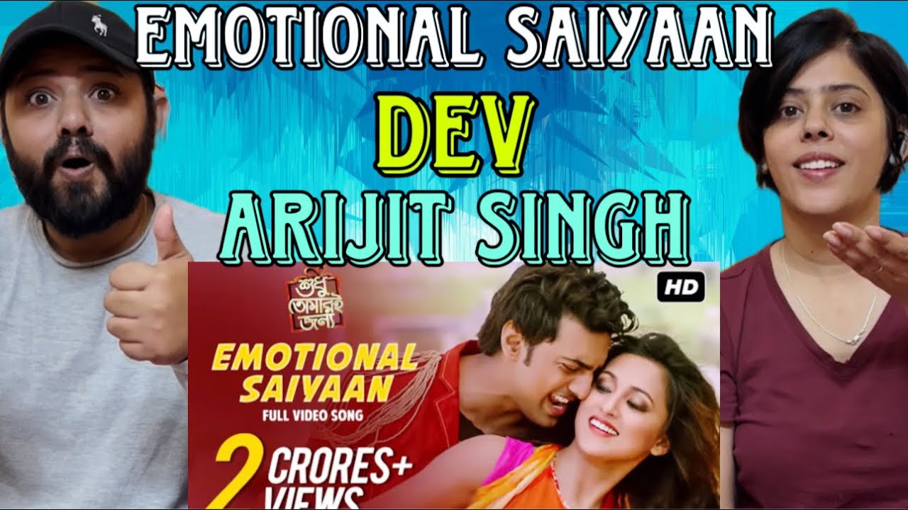 Emotional Saiyaan Song Reaction | Dev | Mimi | Arijit Singh | Shalmali ...
