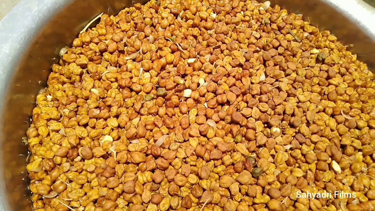 घर पे बनाएं चना दाल - Chana Dal Making Process | Chick Pea Soaking and ...