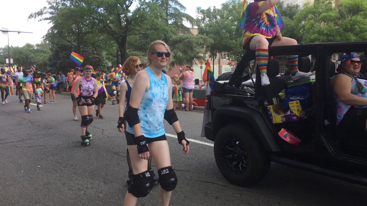 Augusta Pride Parade 2018 - YouTube