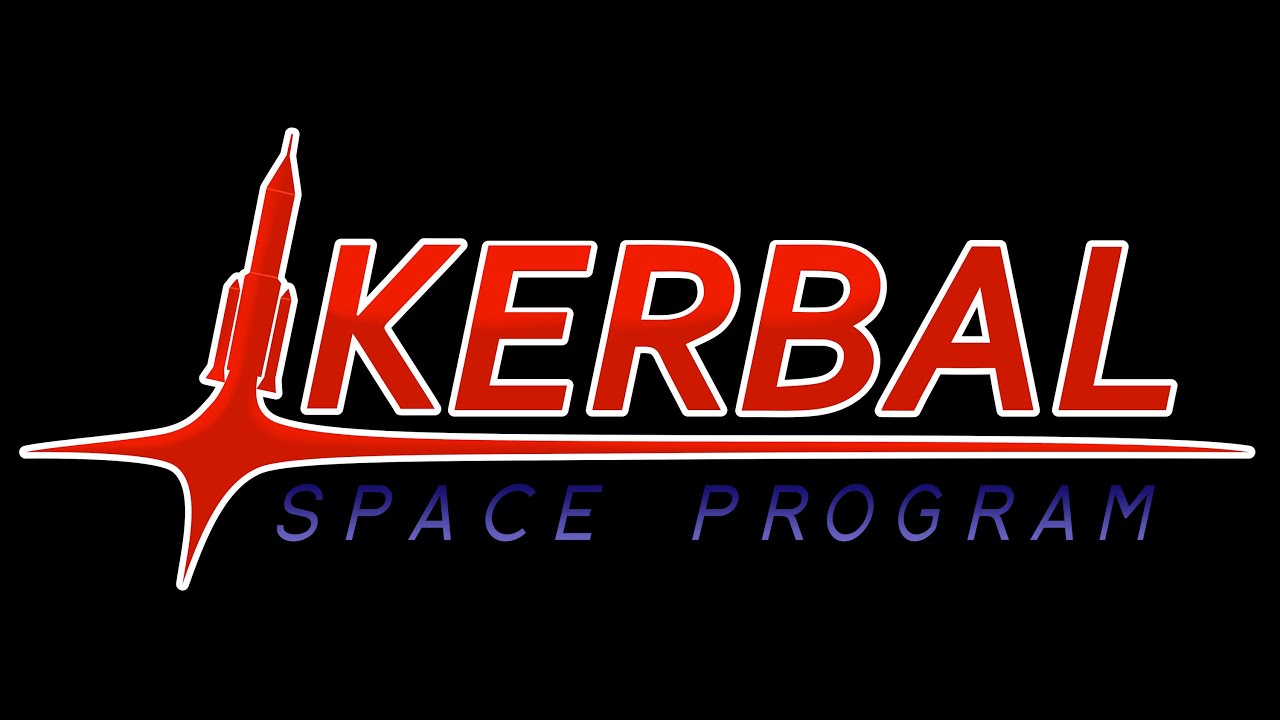Kerbal Space Program Logo Black