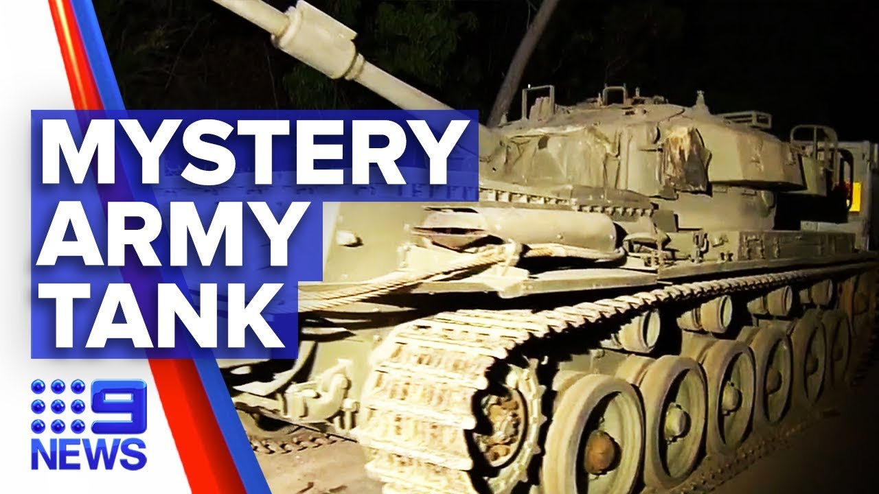 Mysterious abandoned army tank found in Sydney | Nine News Australia ...
