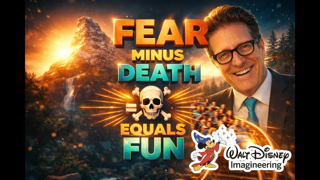 Disney Imagineering SVP Eddie Sotto explains "Fear Minus Death Equals ...