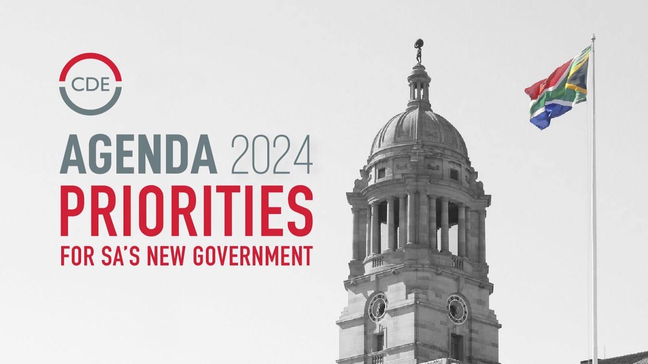 AGENDA 2024: Priorities for South Africa's New Government - YouTube