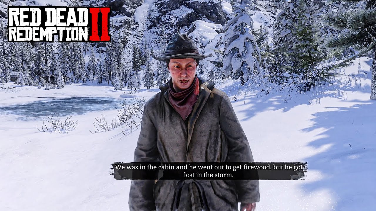 All players better not to help to this npc if you encounter him -RDR2 ...