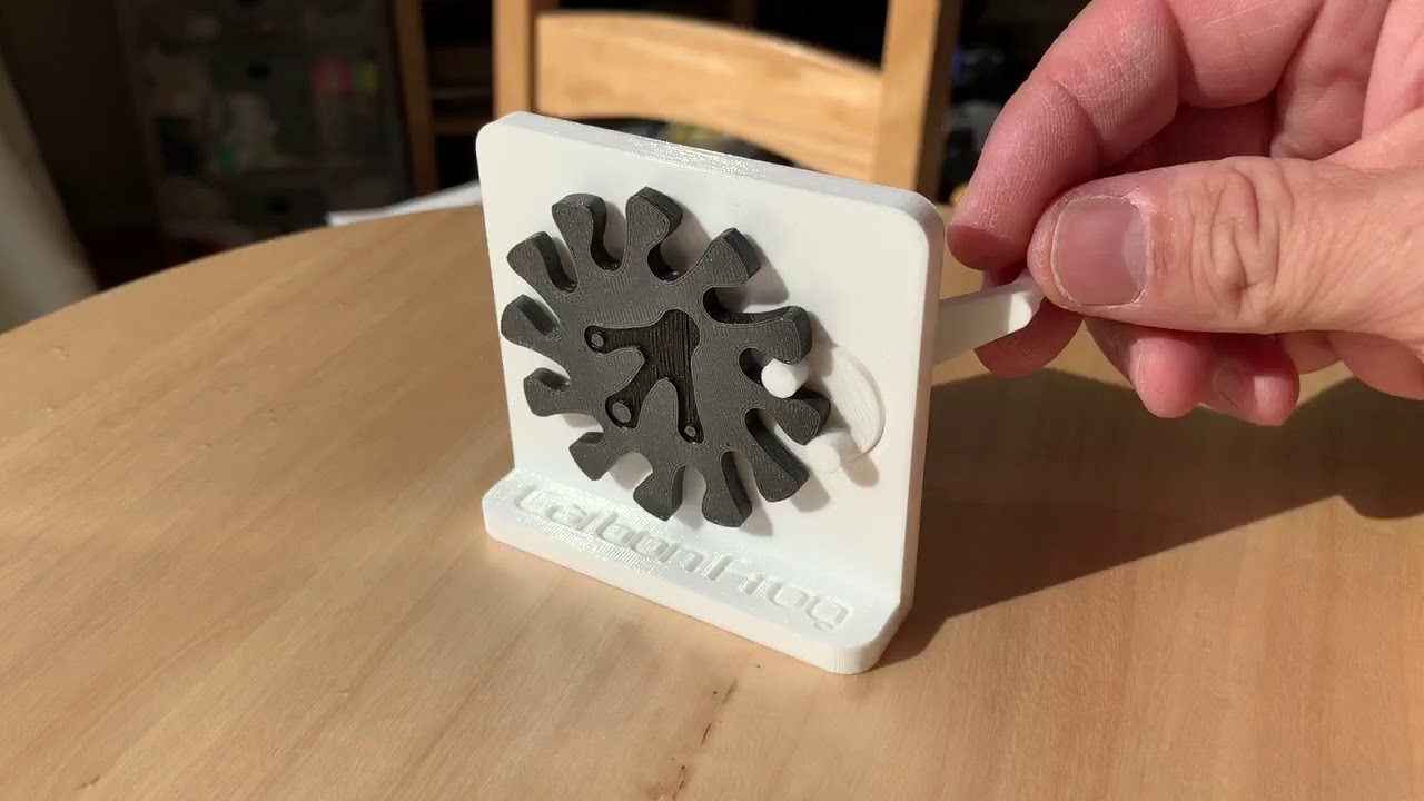 3D Printed Geneva Mechanism - YouTube