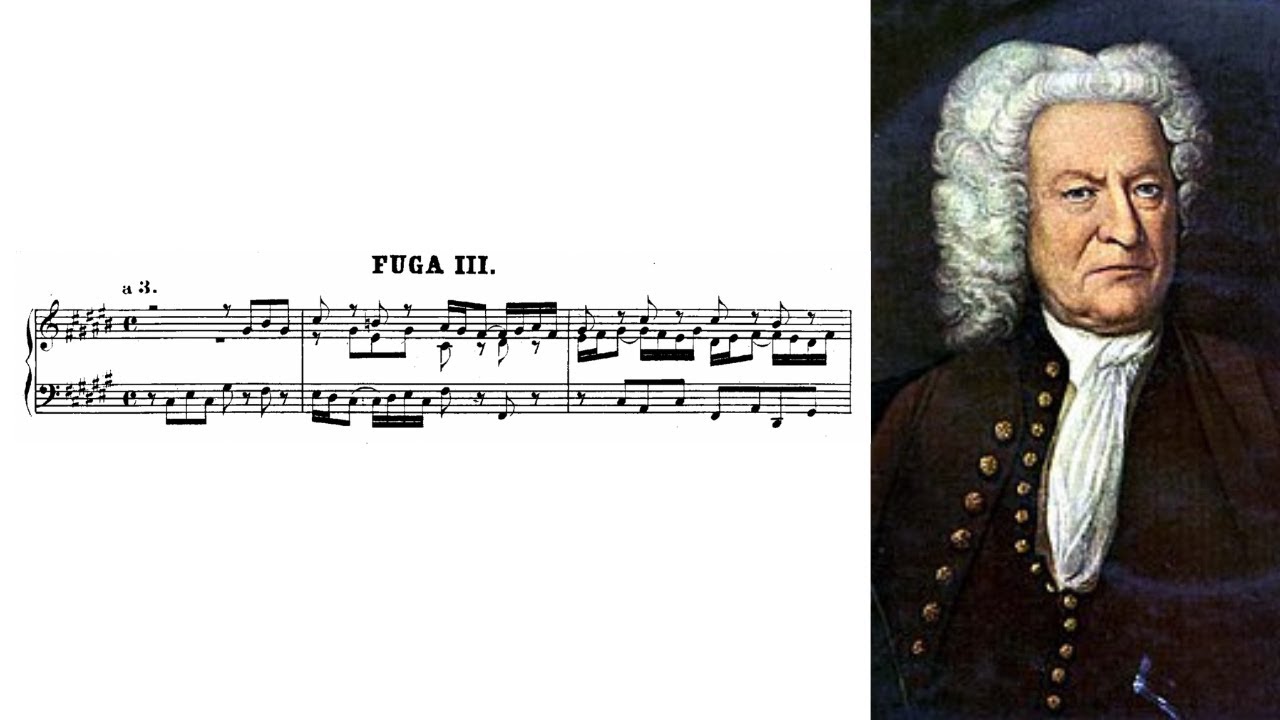 J. S. BACH - Prelude and Fugue 3 C-Sharp-Major from WTC2 (Rosalyn ...
