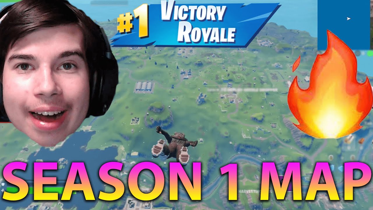 The ORIGINAL Fortnite Map is BACK! Chapter 1 Season 1 in 2023 - YouTube