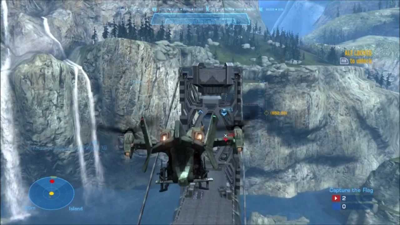 Halo Reach Map of the Week #28 - BIG Bridge - YouTube