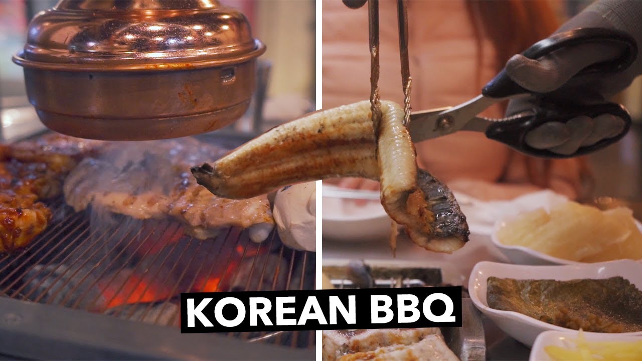 Comidas en SEÚL COREA | BBQ Coreano | MexicanosXelMundo #31 - YouTube