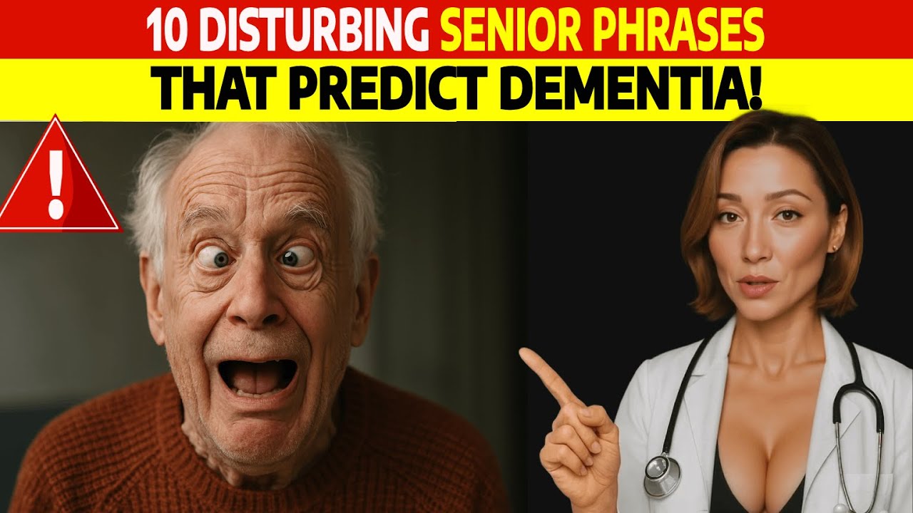 10 Disturbing Phrases Seniors Say That Predict Dementia - YouTube