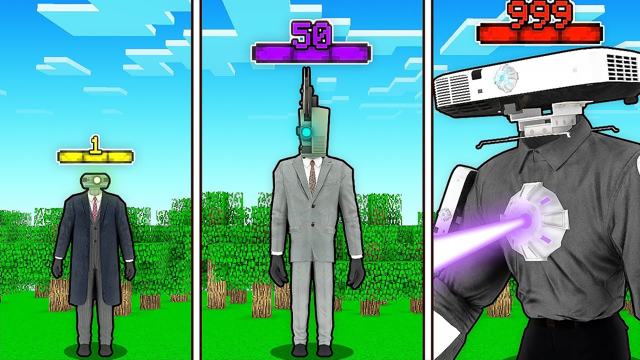 TITAN PROJECTORMAN GELİŞİMİ - Minecraft - YouTube