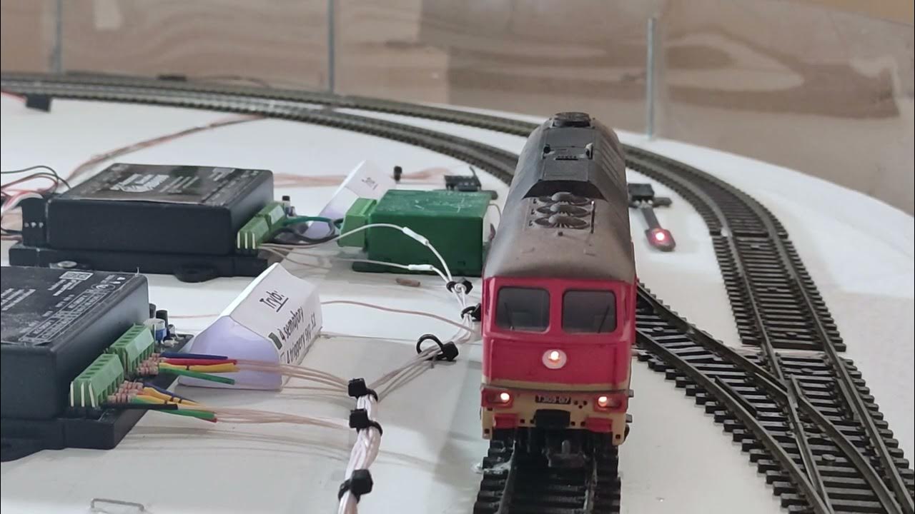 Demonstracja pakieta dźwięków do BR232 "Ludmila"(Brawa). Dekoder RailBOX RB2300 Nem652 - YouTube