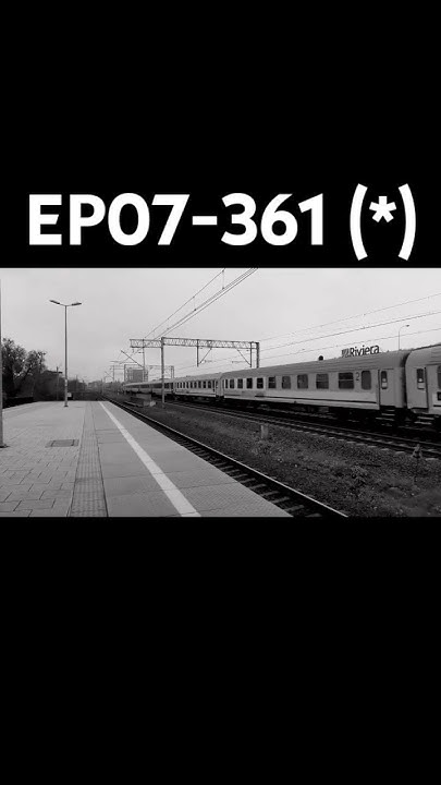 EP07-361 z IC Bachus (Nagranie z 11 listopada 2024) #nostalgia #kolej #pkp #trapez #361 #train ...