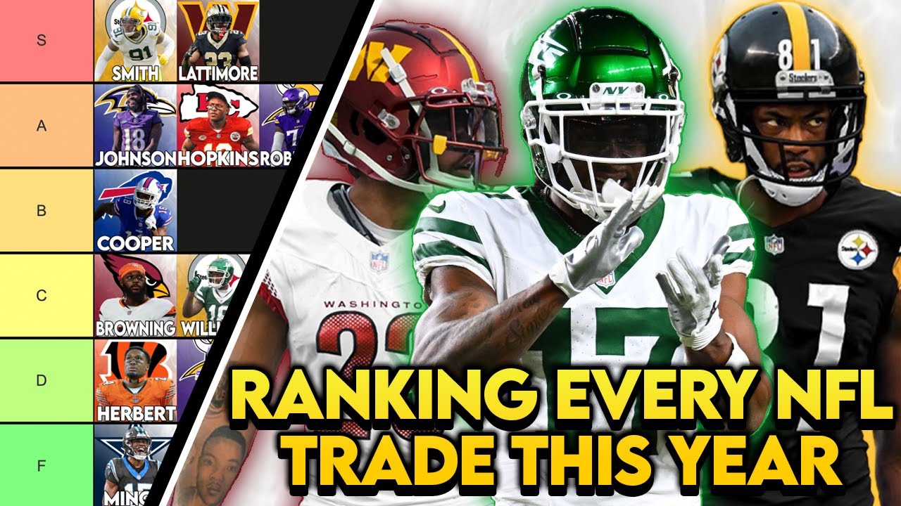 Ranking EVERY NFL Trade This Year (2024-25 Season) - YouTube