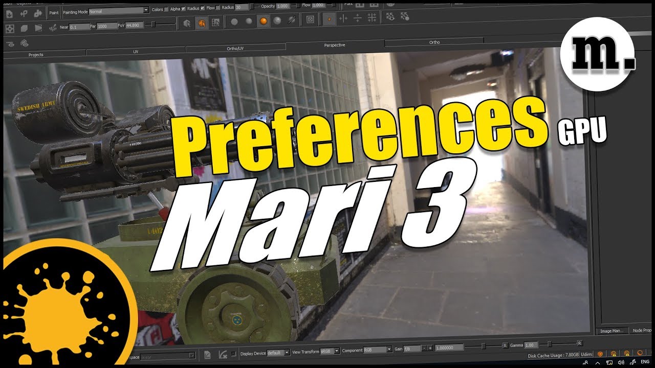 Mari Preferences tutorial : GPU tweaking | Introduction to Mari 3 - YouTube