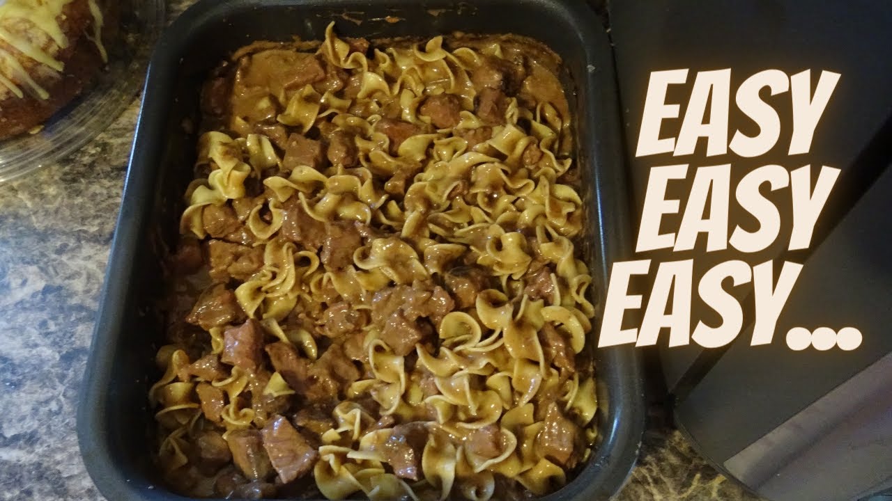 Ninja Combi Cooker Recipes | Easy CrockPot Beef Tips and Gravy - YouTube