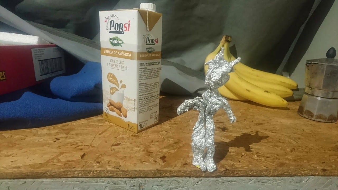 Stop Motion Animation / Foil man - YouTube